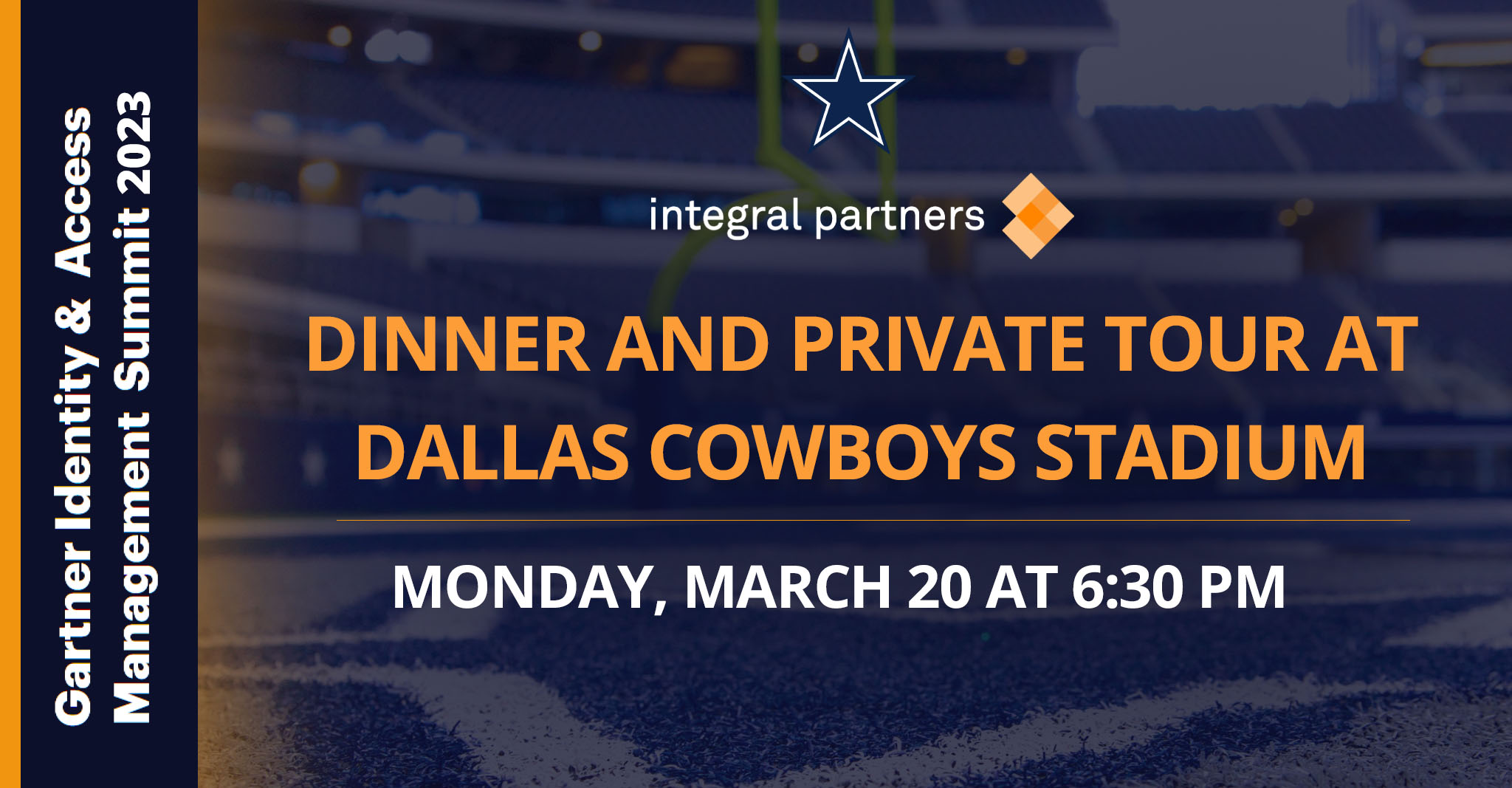 Dinner Event at Gartner IAM 23 - Dallas Cowboys AT&T Stadium